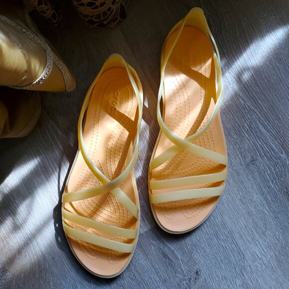 CROCS | Shoes | Crocs Isabella Iconic Comfort Womens Strappy Jelly ...